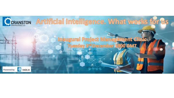 Free Monthly Project Management Clinic – Cranston Engineering Ltd